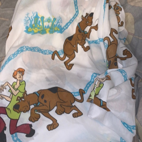 dan river | Bedding | Vintage Twin Fitted Scooby Doo Sheet | Poshmark